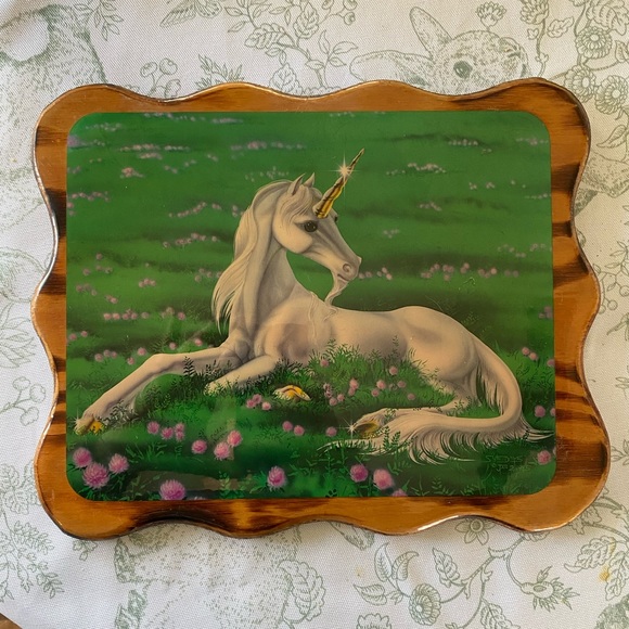 Wall Decor | Vintage Unicorn Art | Poshmark